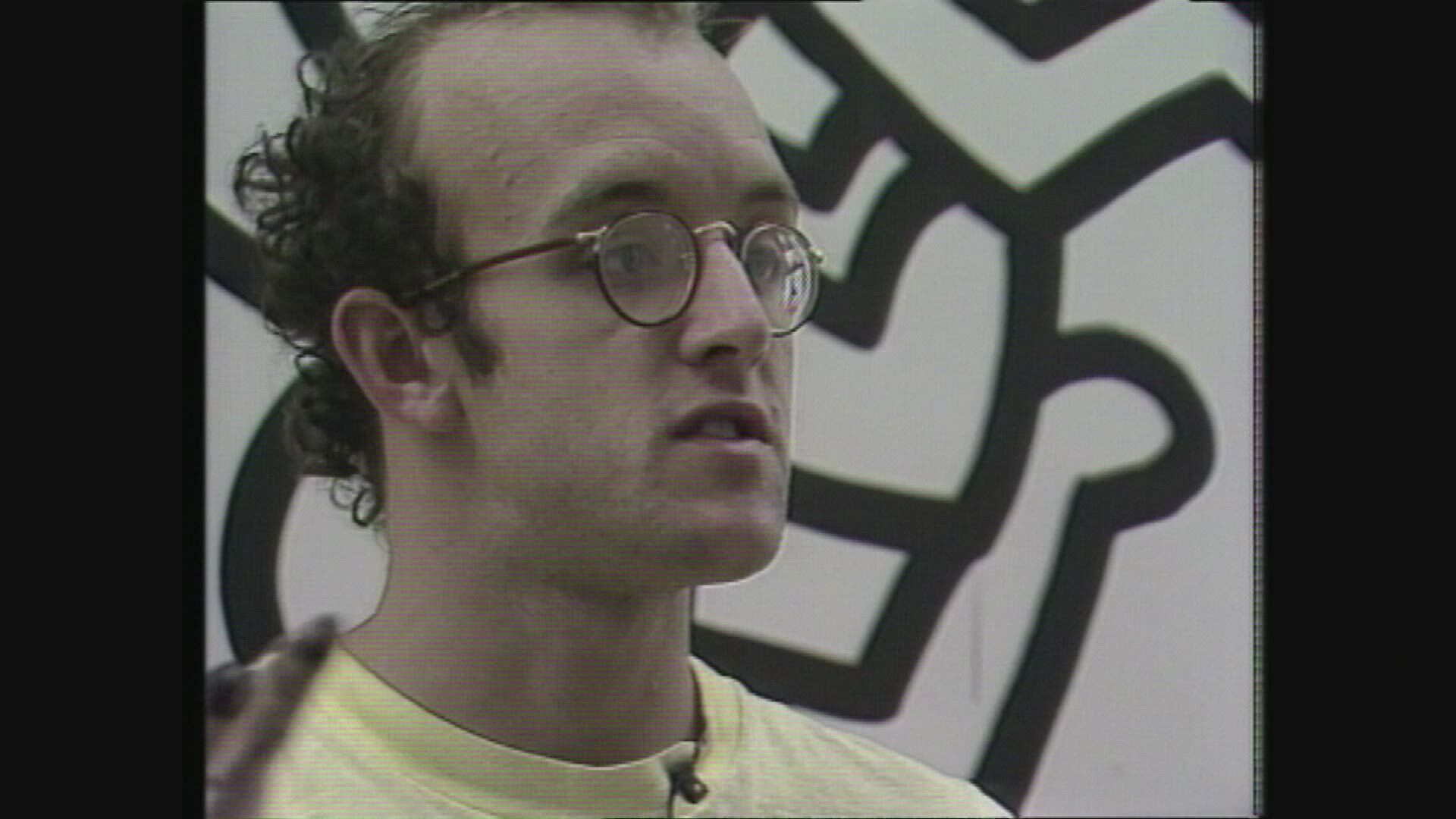 Keith Haring in Bozar: kunstenaar, activist, party animal | VRT NWS: nieuws