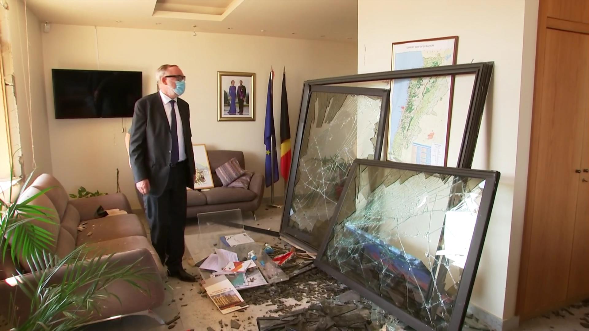 Belgische ambassadeur in Beiroet: "Libanon dondert van de ene zware ...