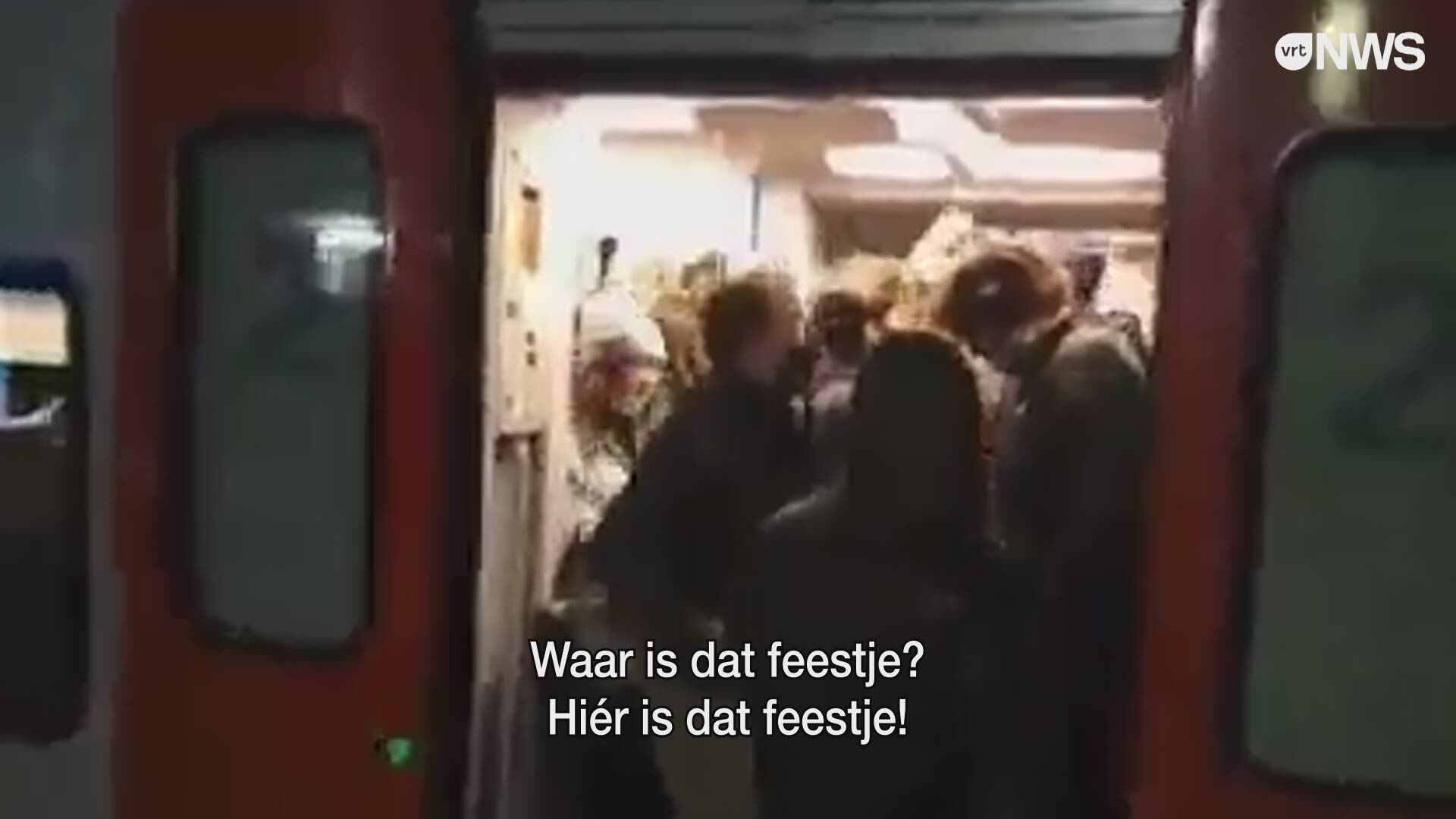 BEKIJK - "We gaan de trein slopen": onderzoek naar jongeren die feestje ...