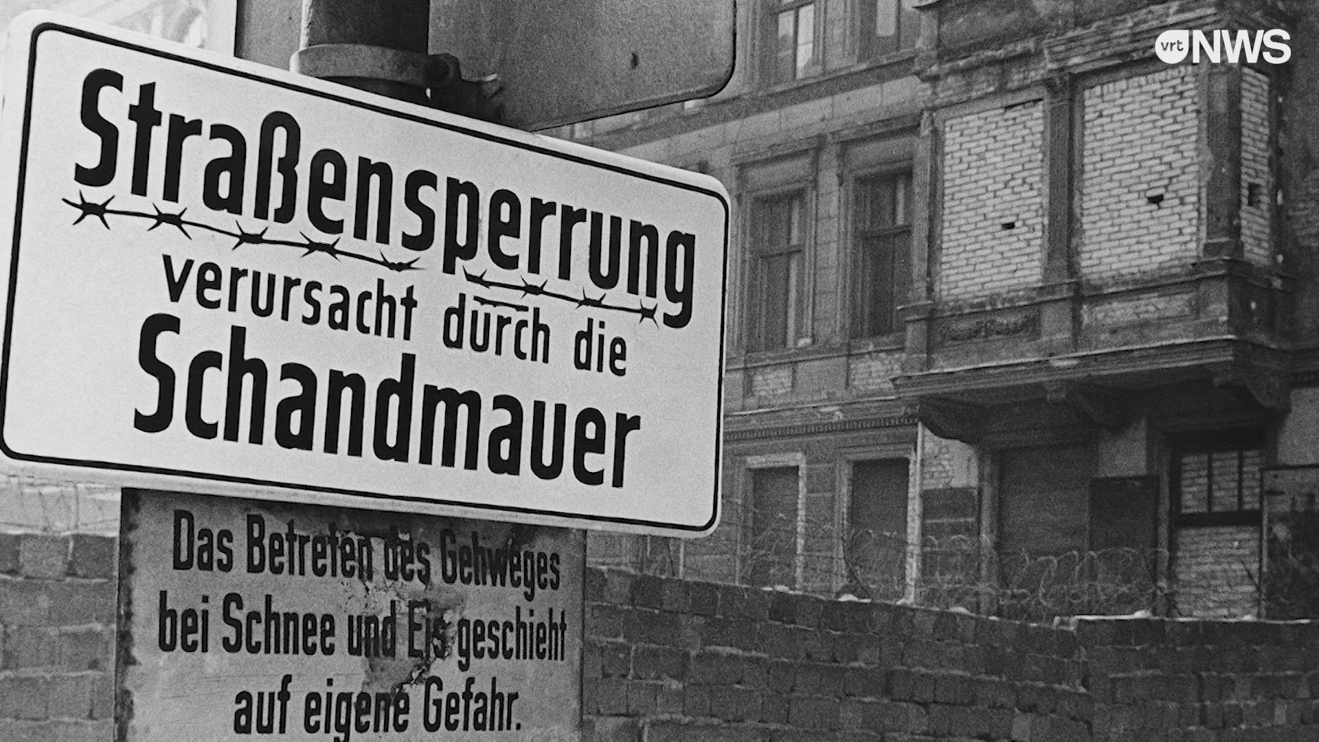60 jaar geleden verrees de Berlijnse Muur, pas eind 1989 viel het ...