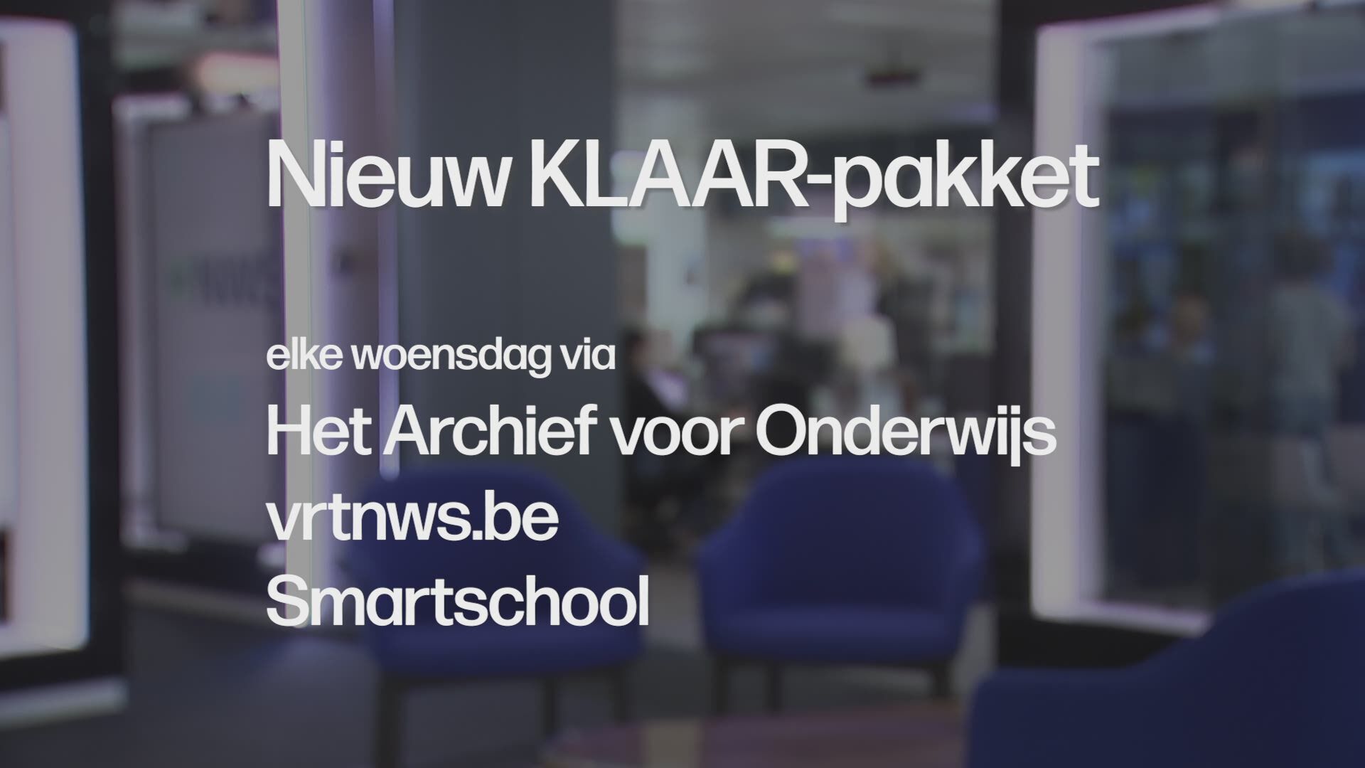 KLAAR voor het nieuwe schooljaar, met meer actualiteit | VRT NWS: nieuws