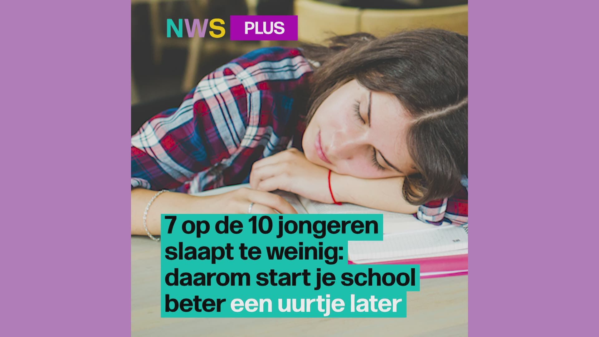 KLAAR: Slaaptekort bij tieners | VRT NWS: nieuws