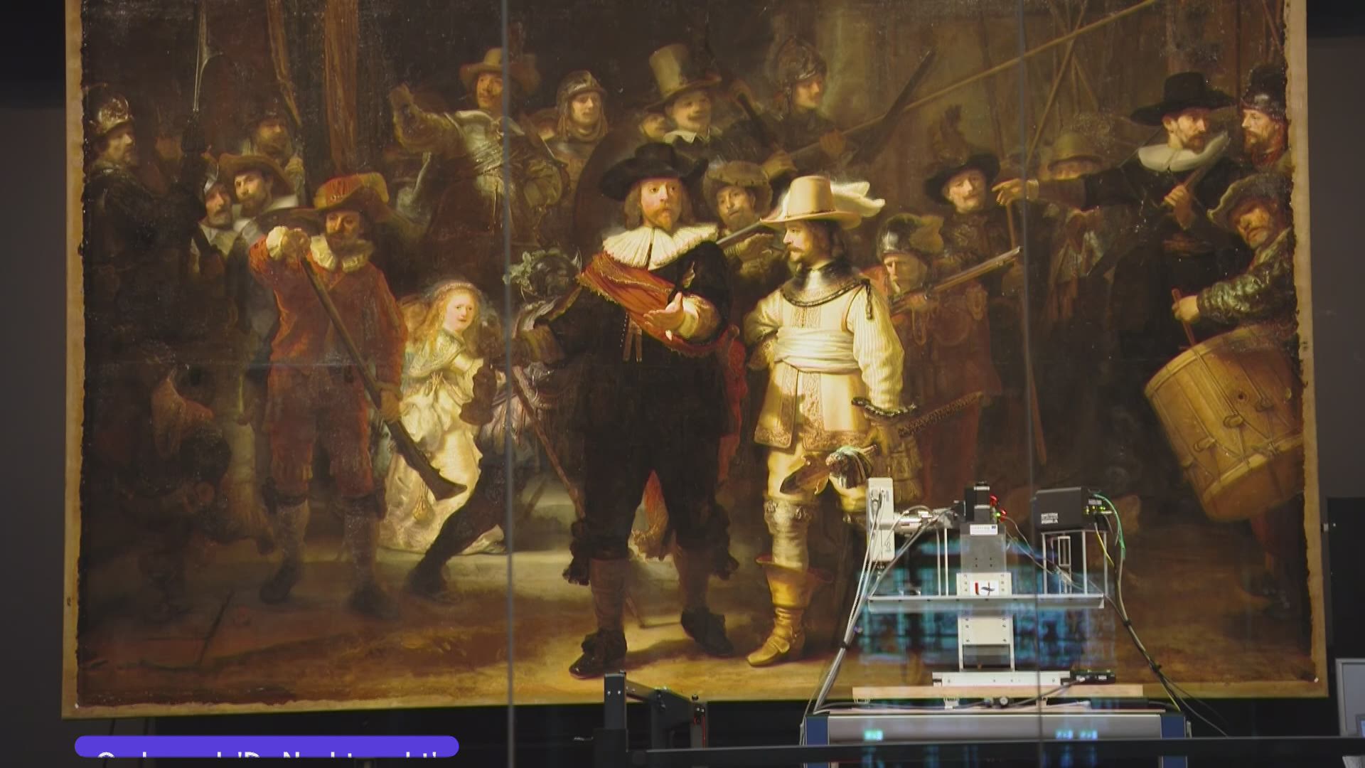 "De Nachtwacht" van Rembrandt geeft nieuwe geheimen prijs | VRT NWS: nieuws