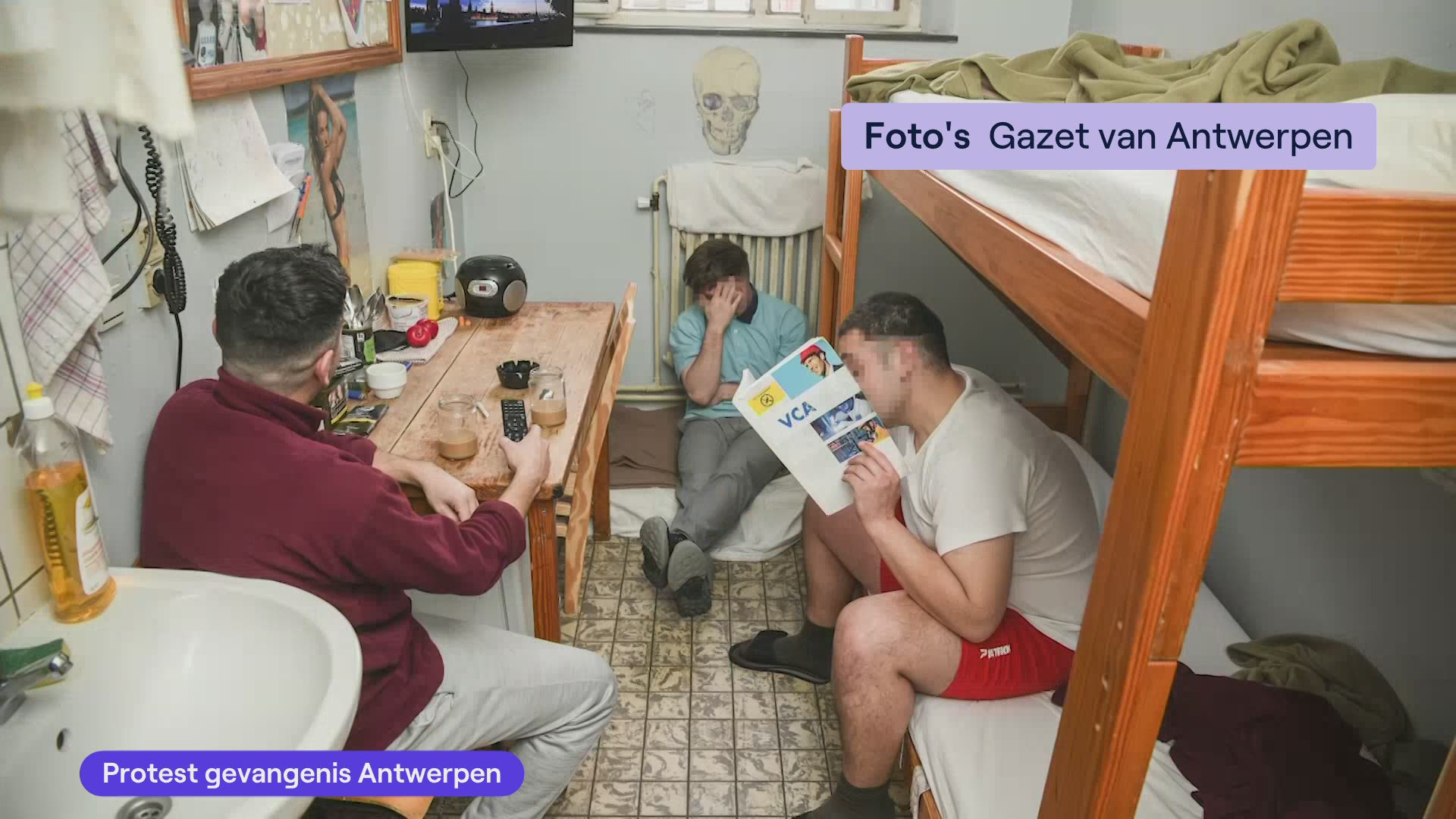 Cipiers overvolle gevangenis Antwerpen nemen geen nieuwe gedetineerden meer binnen, directie ...