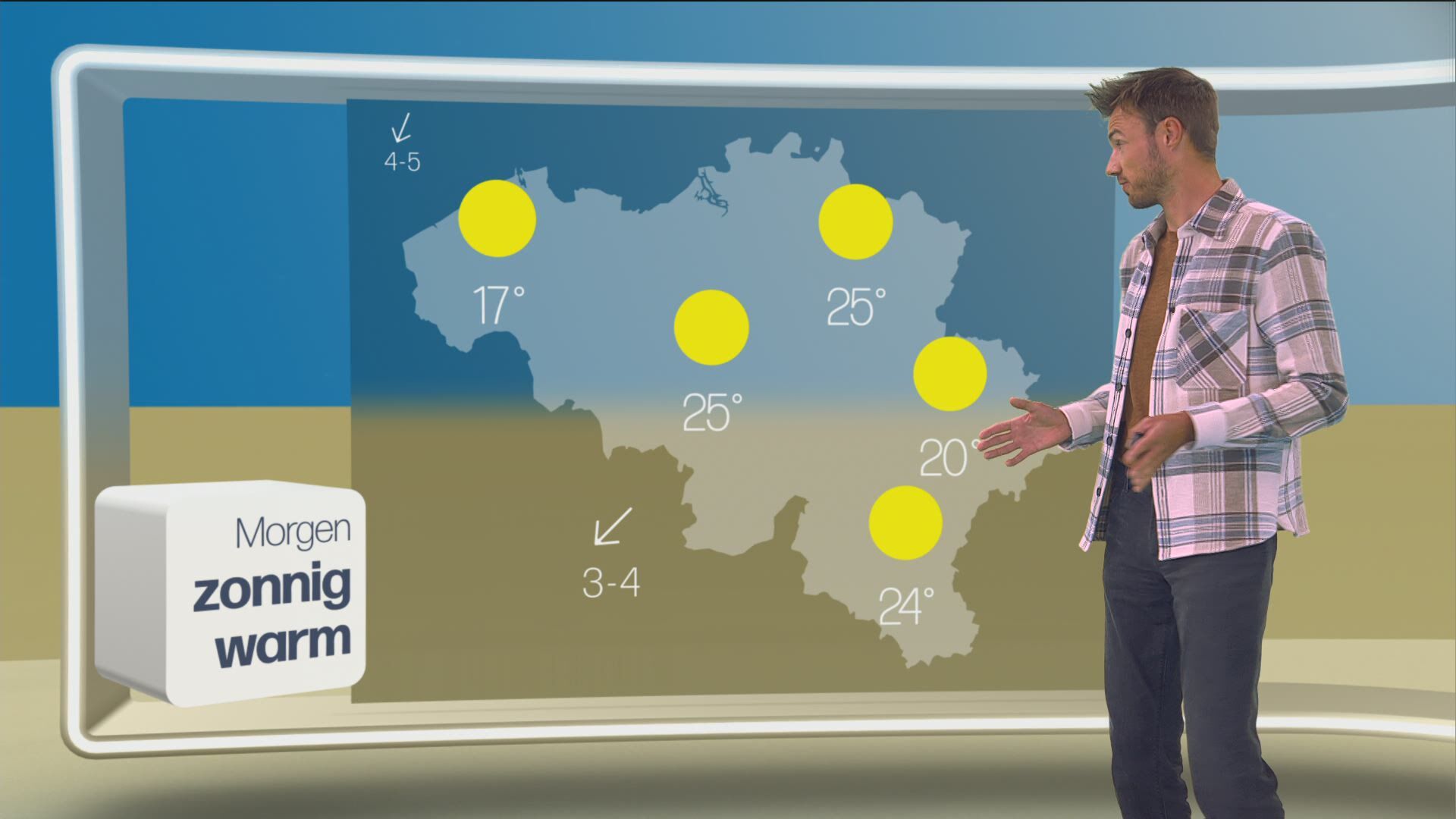 25 graden vandaag, warm en zonnig weekend in het vooruitzicht | VRT NWS ...