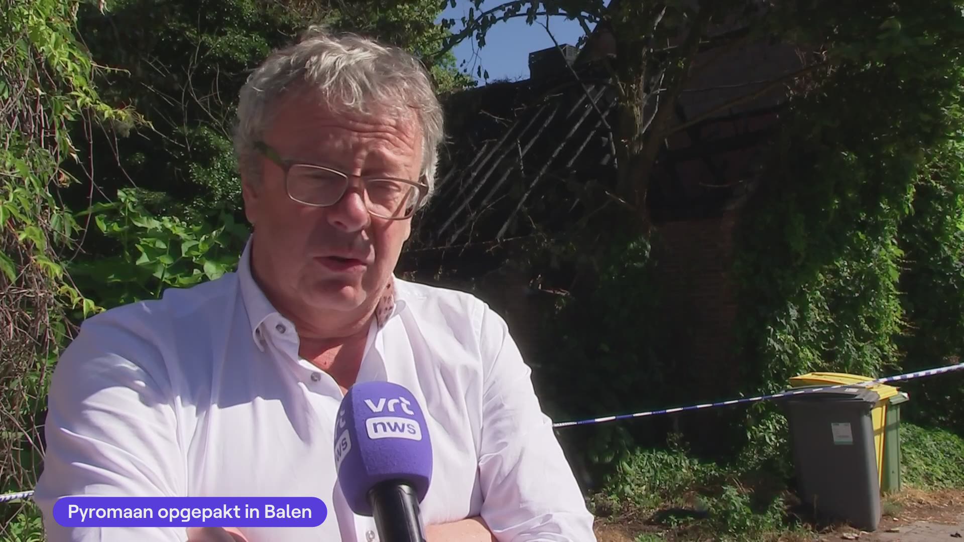 Pyromaan opgepakt die in het centrum van Balen vier leegstaande huizen ...