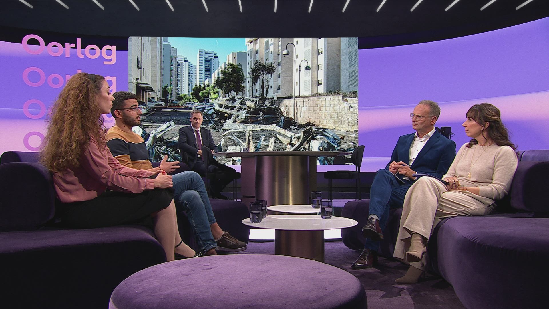 Palestijn en Joodse getuigen samen over hoe het gaat met hun familie in ...