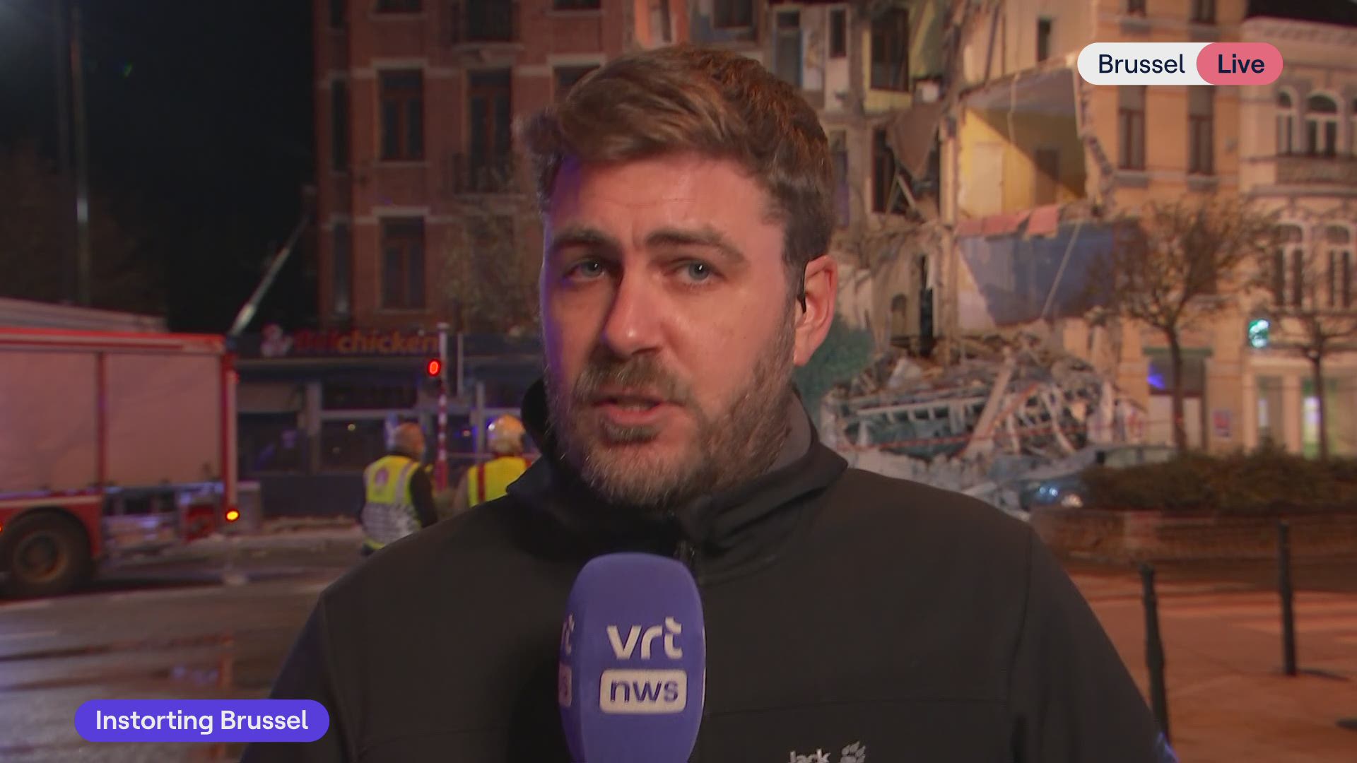 Gebouw van vier verdiepingen "als een kaartenhuisje in elkaar gestort ...