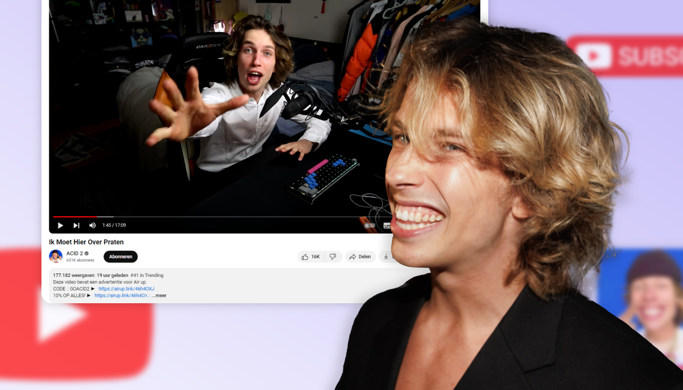 "Hoeveel boete kregen de Reuzegommers?" Influencer Acid reageert ...