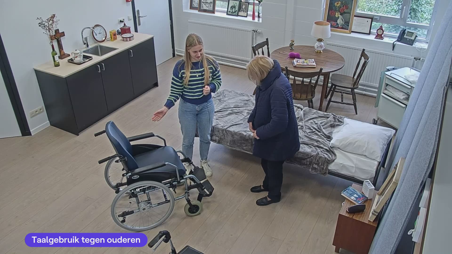 "Hebben we goed gegeten, lieveke?": hulpverleners gebruiken te vaak "elderspeak" bij oudere ...