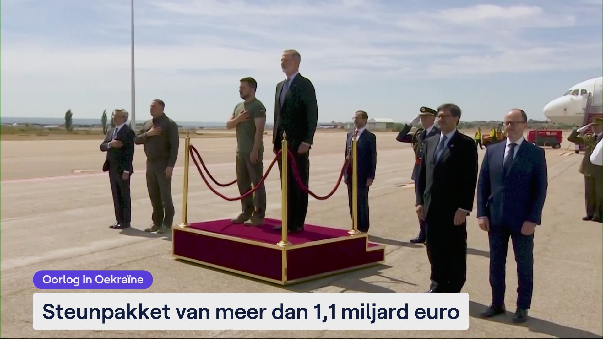 Oekraïense president Zelenski brengt vandaag bezoek aan ons land ... Oekraïense president Zelenski brengt vandaag bezoek aan ons land ...