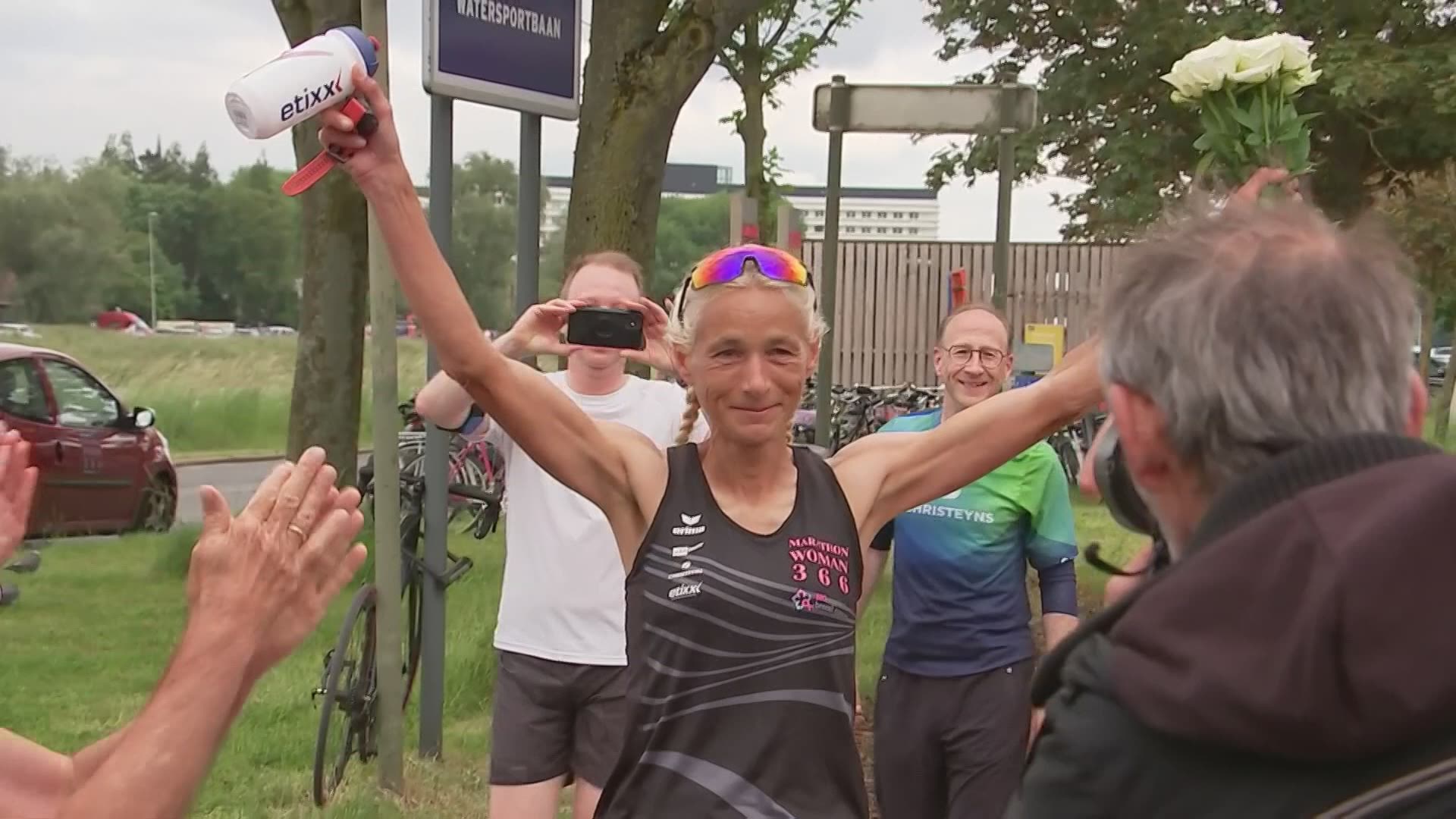 Record mondial pour Hilde Dosogne : elle a couru 151 marathons en ...