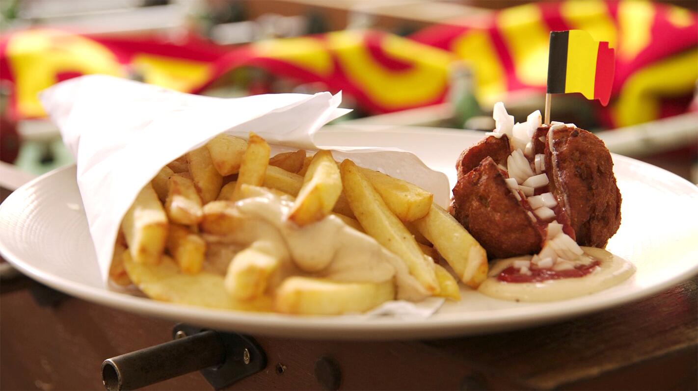 Echte Belgische frieten met boulet special | Dagelijkse kost