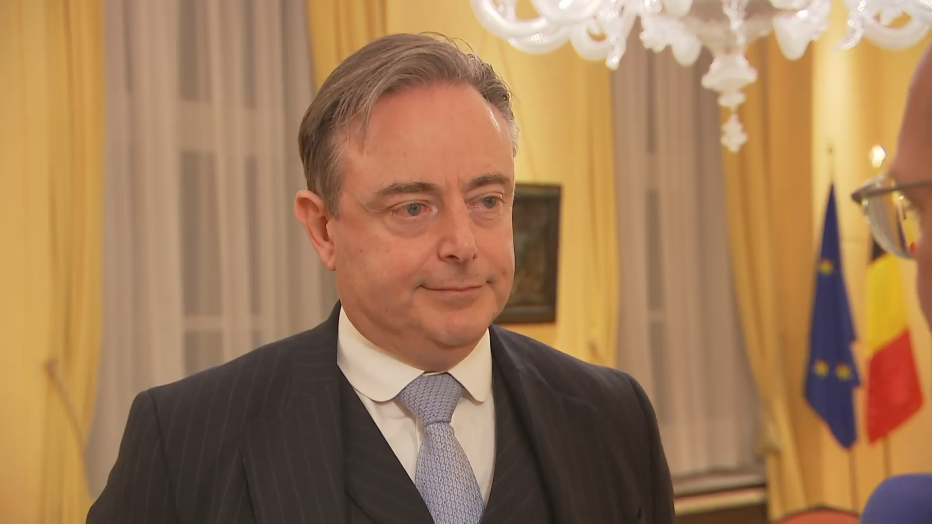 Bart De Wever: "Ironie van een Vlaams-nationalist in Wetstraat 16 ontgaat me niet" | VRT NWS: nieuws