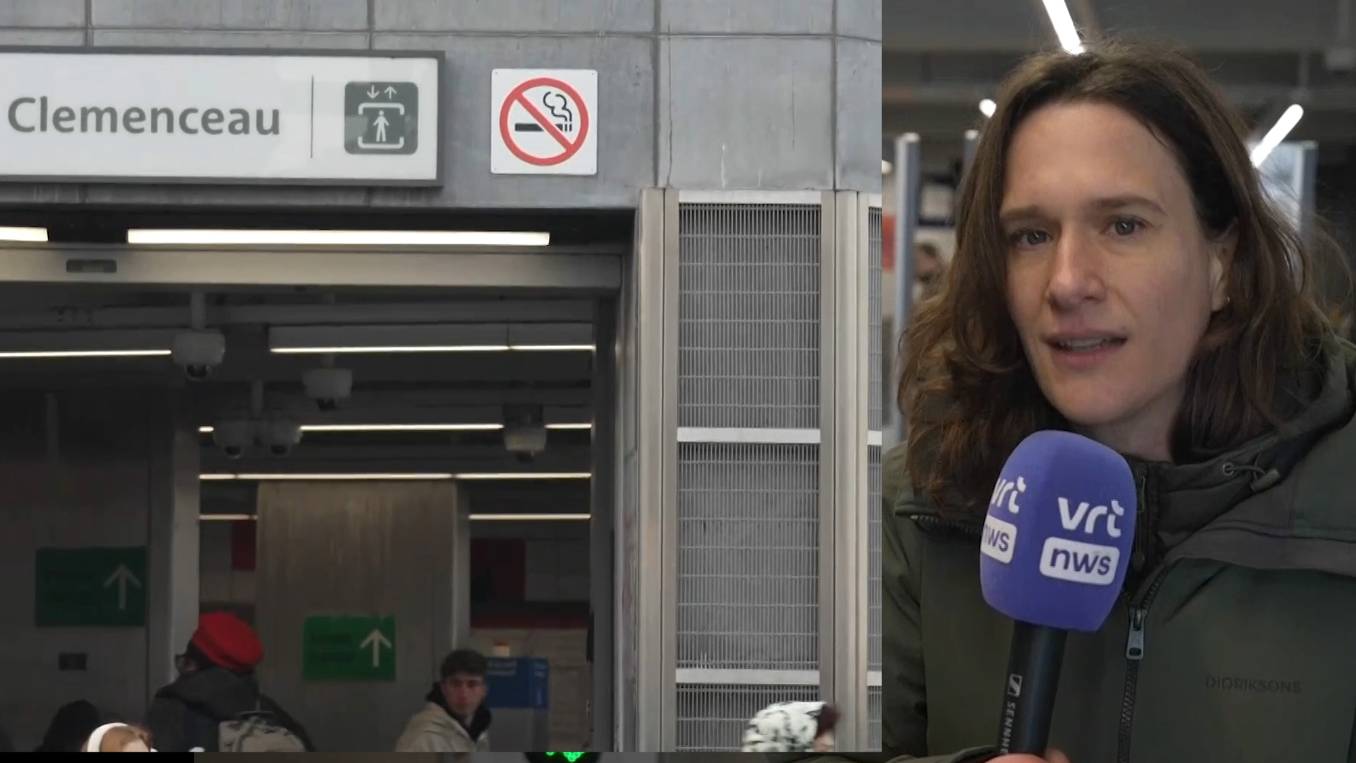 Helen Goedgebeur in Hoboken: "Brandweer is nog altijd massaal aanwezig ...