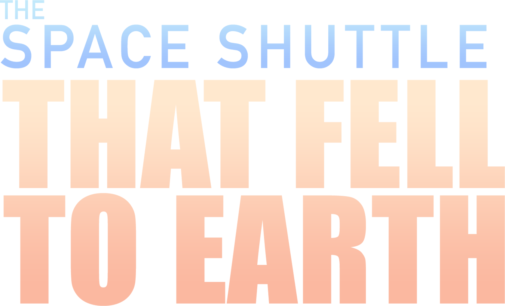 The space shuttle that fell to earth | VRT MAX