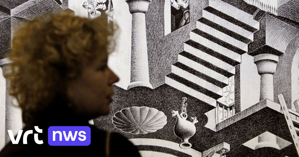 Onmogelijke trap van Escher stond in zijn school | VRT NWS: nieuws