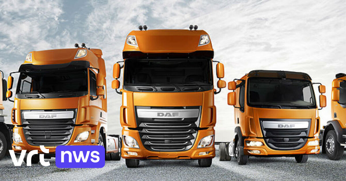 DAF Trucks werft 200 mensen aan in Westerlo | VRT NWS: nieuws