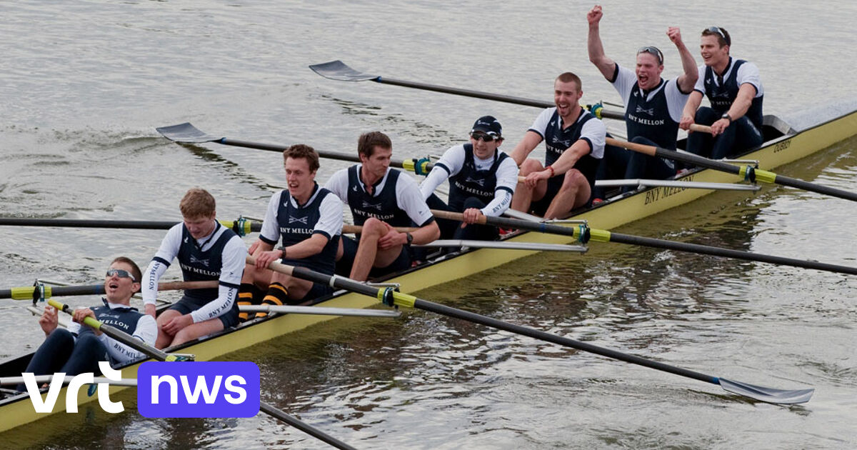 Kortrijkse studenten roeien in "Oxford-Cambridge"-stijl | VRT NWS: nieuws