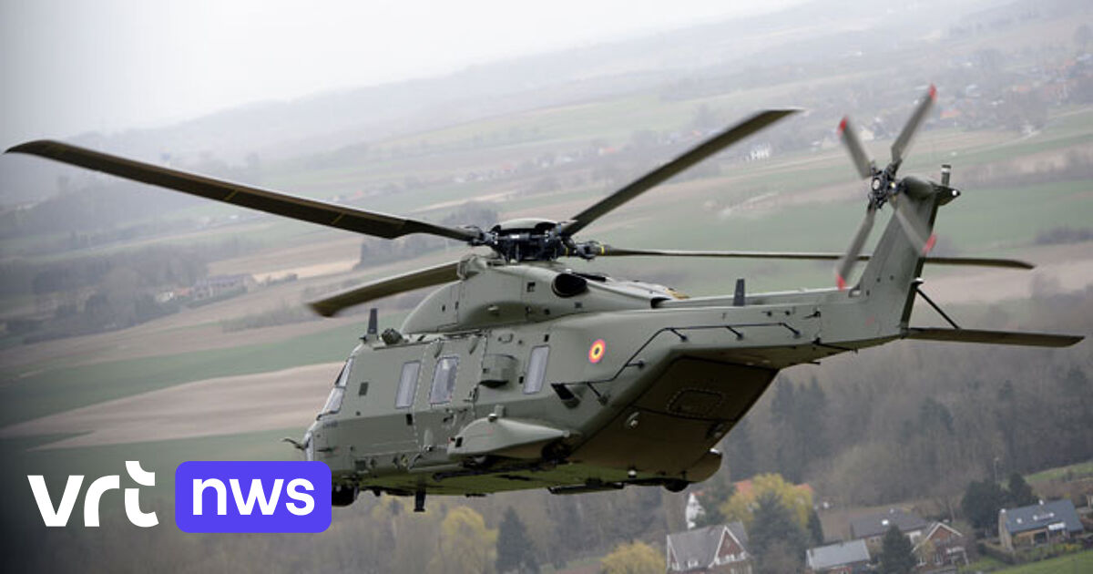 Buitenlandse helikopters op oefening in Bevekom | VRT NWS: nieuws