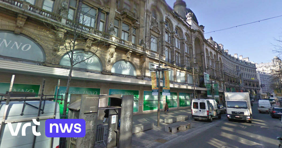 700.000 euro voor restauratie van Galeria Inno-gevel aan Meir | VRT NWS ...