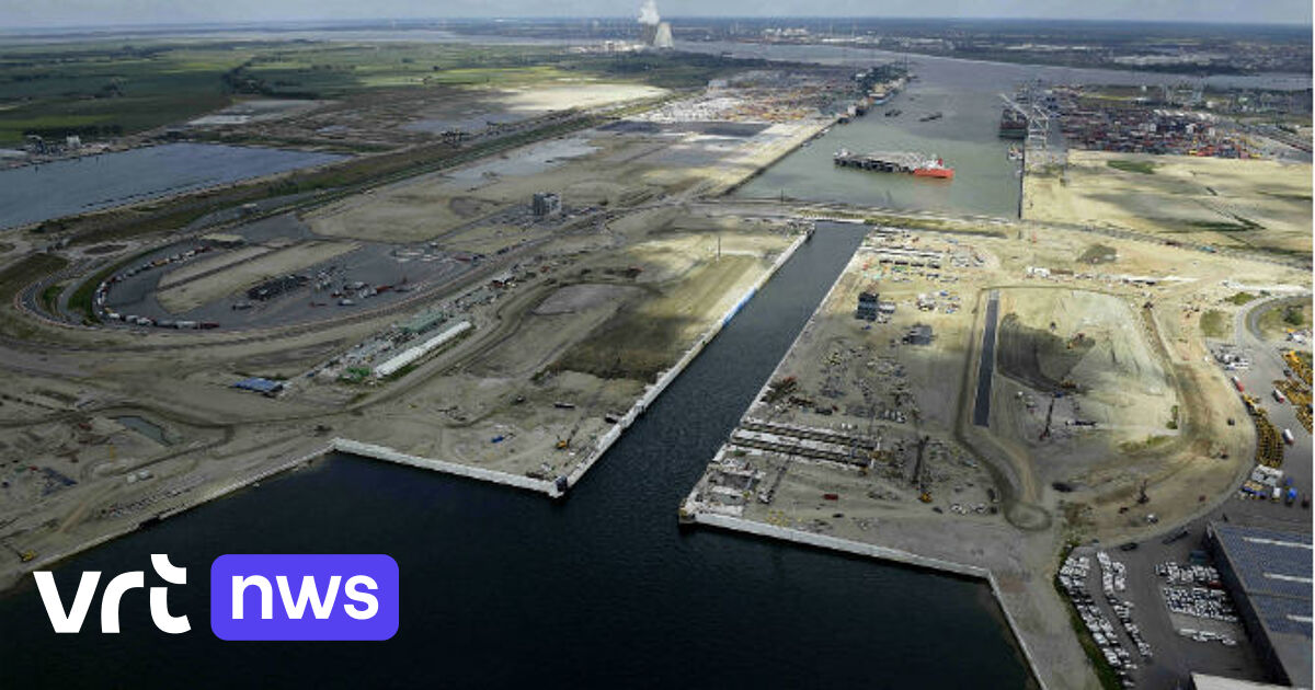 Bijna afgewerkte Deurganckdoksluis op zoek naar nieuwe naam | VRT NWS ...
