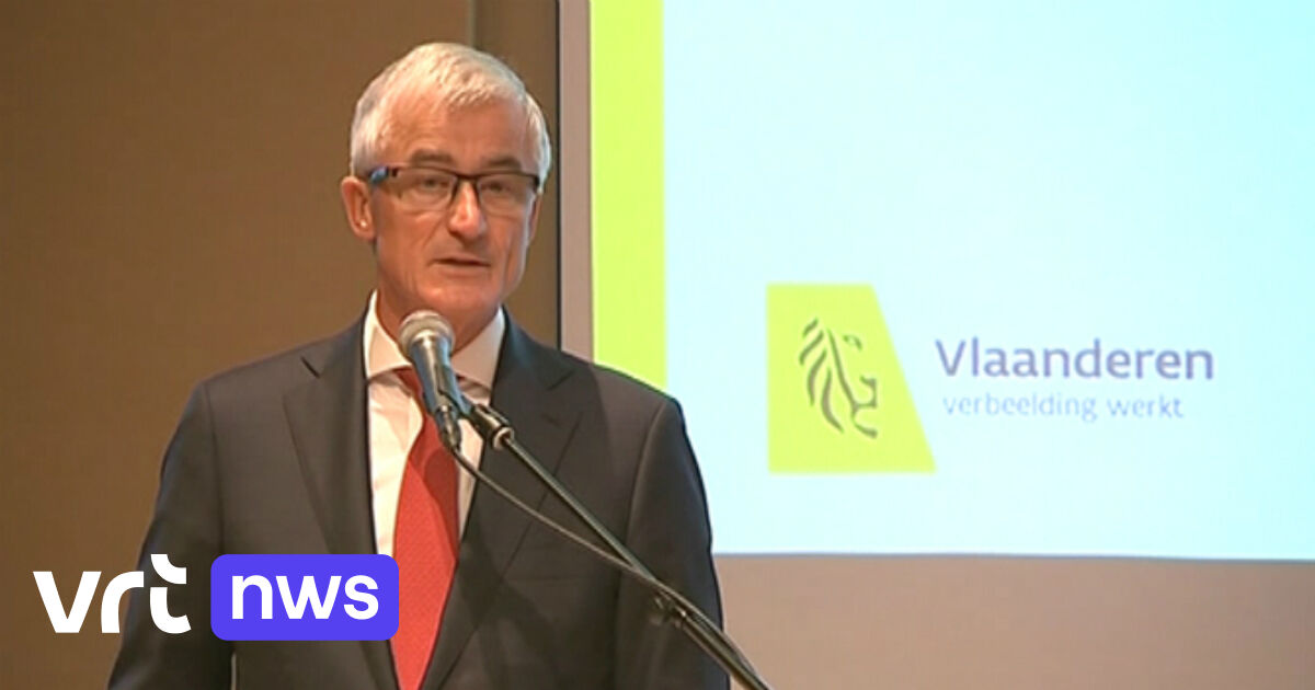 Flemish PM Geert Bourgeois sets out long-term priorities | VRT NWS: news