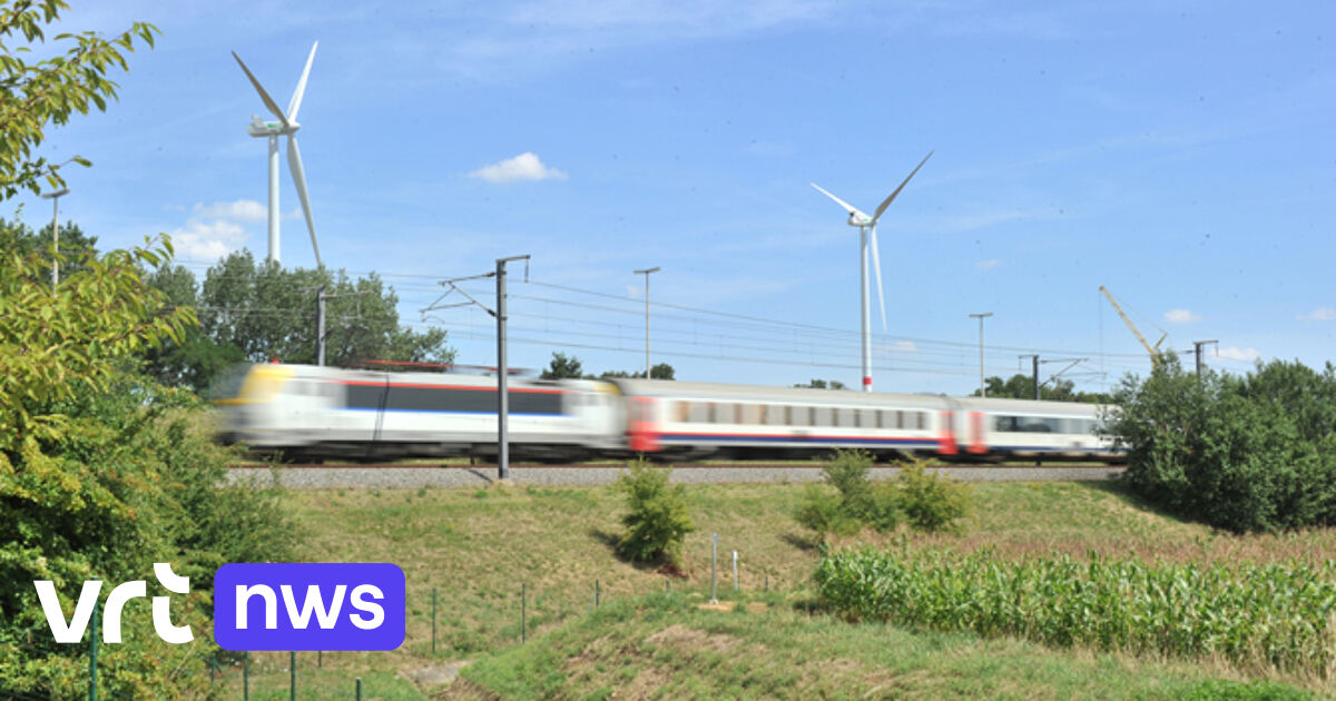 New wind-powered train enters service | VRT NWS: news