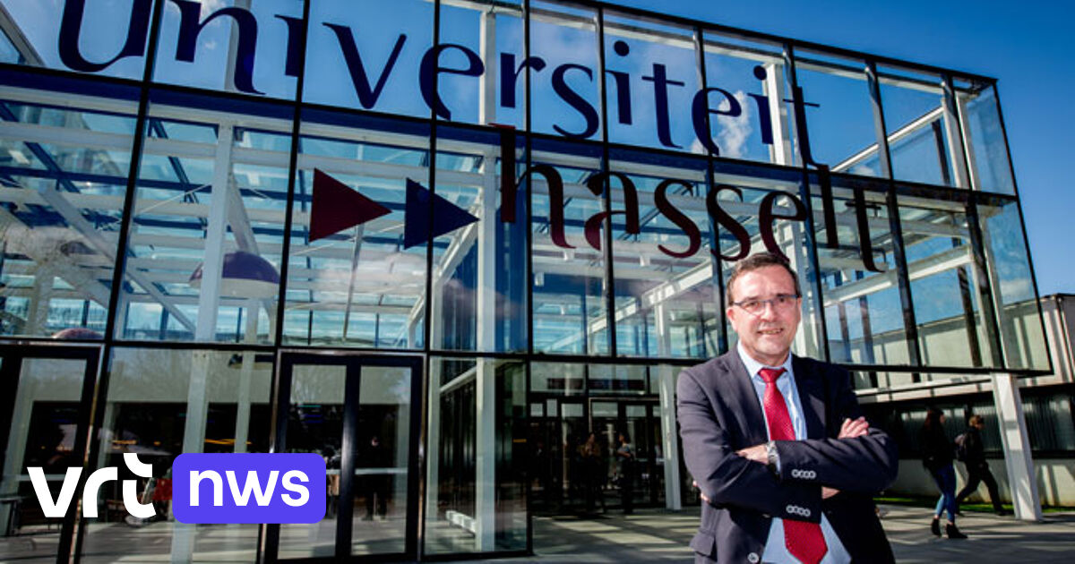 Luc De Schepper is opnieuw verkozen tot rector UHasselt | VRT NWS: nieuws