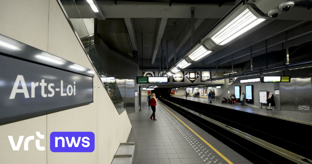 Alle Brusselse metro-ingangen krijgen betonnen paaltjes voor de deur ...