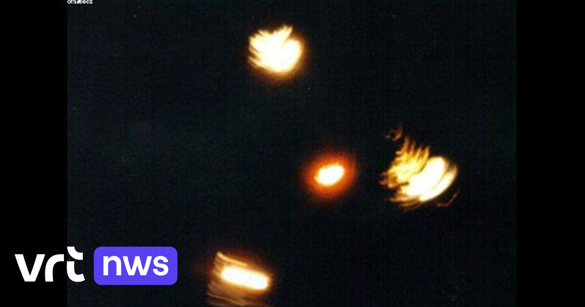 Belgian UFO picture was really a forgery | VRT NWS: news