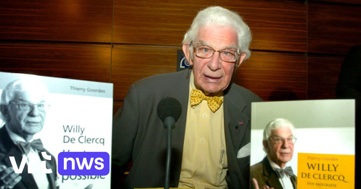 Willy De Clercq, een man met een lange carrière | VRT NWS: nieuws