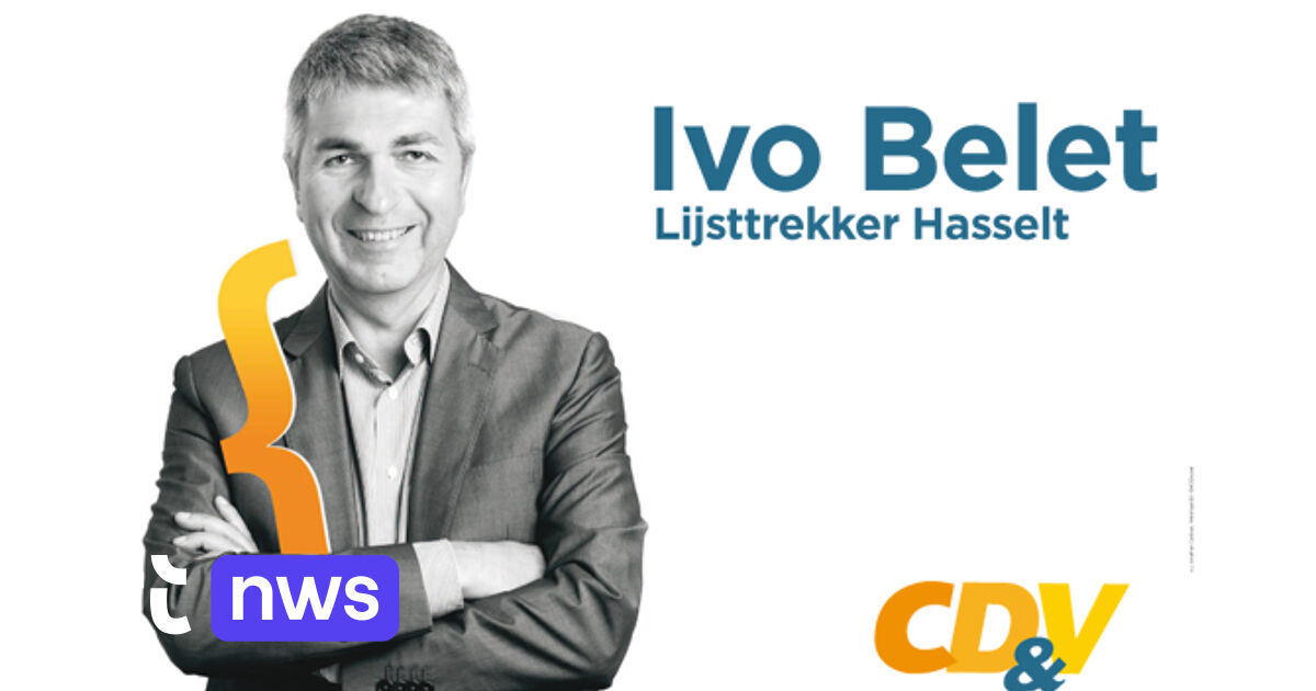 Ivo Belet krijgt steun van Hasseltse schepenen | VRT NWS: nieuws