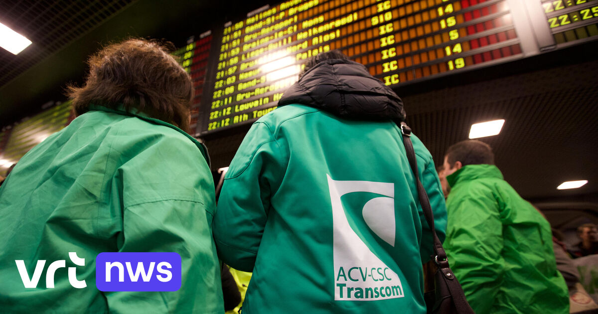 Ook 2 grootste spoorbonden kondigen acties en stakingen aan vanaf maart tot juli | VRT NWS: nieuws