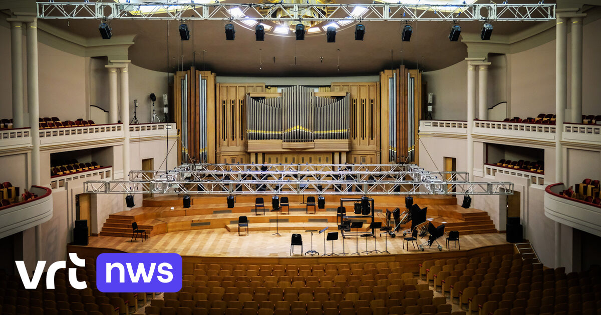 Grote Zaal Henry Le Boeuf in Bozar krijgt mobiele stoelen | VRT NWS: nieuws