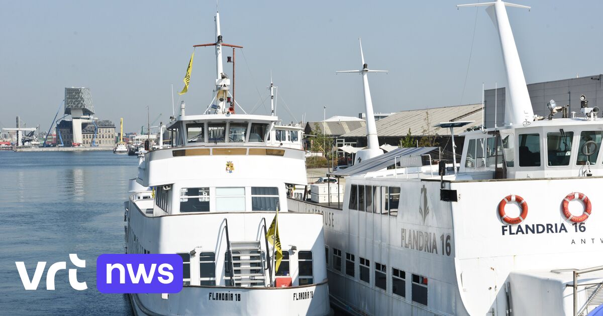 Drie oude Flandria-passagiersschepen gaan onder de hamer | VRT NWS: nieuws