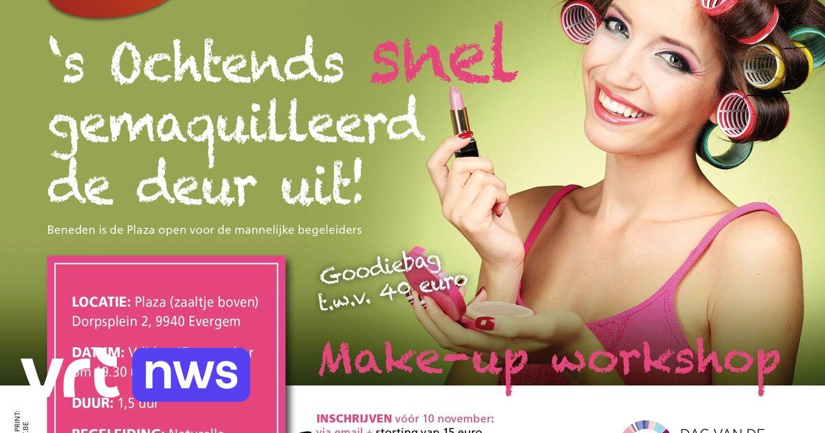 Unizo organiseert workshop make-up voor vrouwelijke ondernemers ...