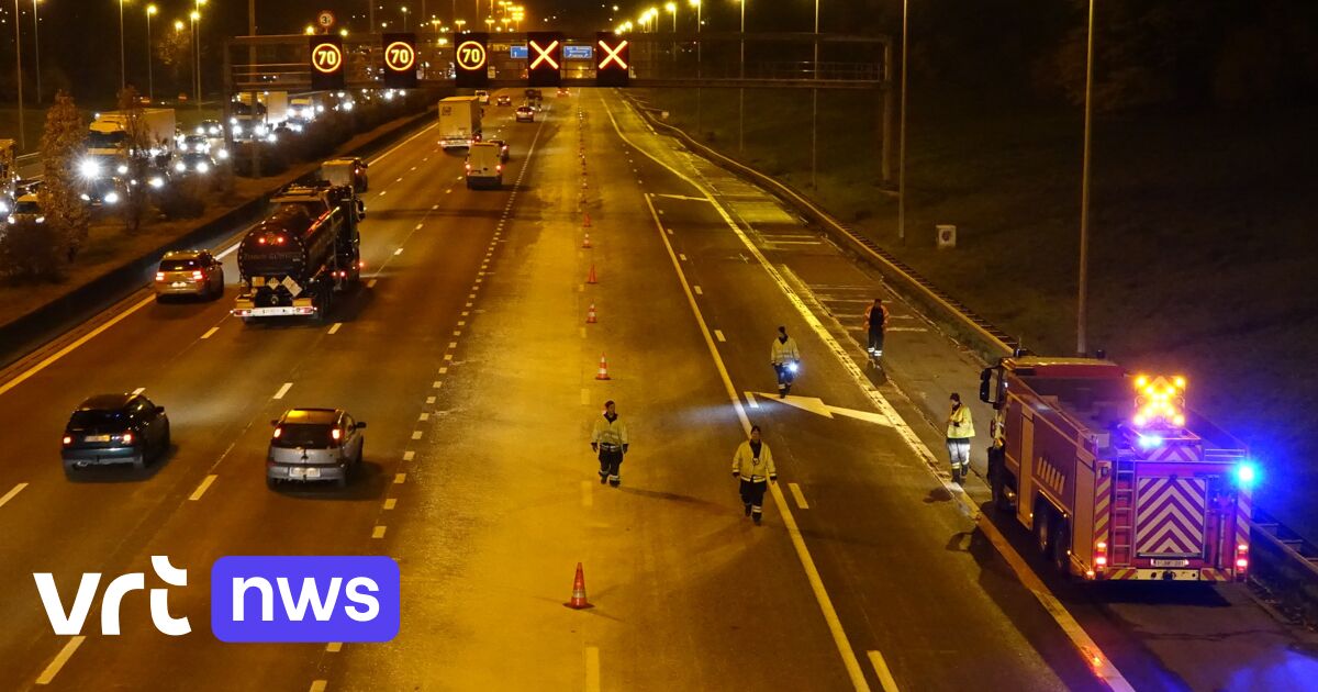 Antwerpse ring weer volledig open: "Veel stof, pas dus je snelheid aan ...