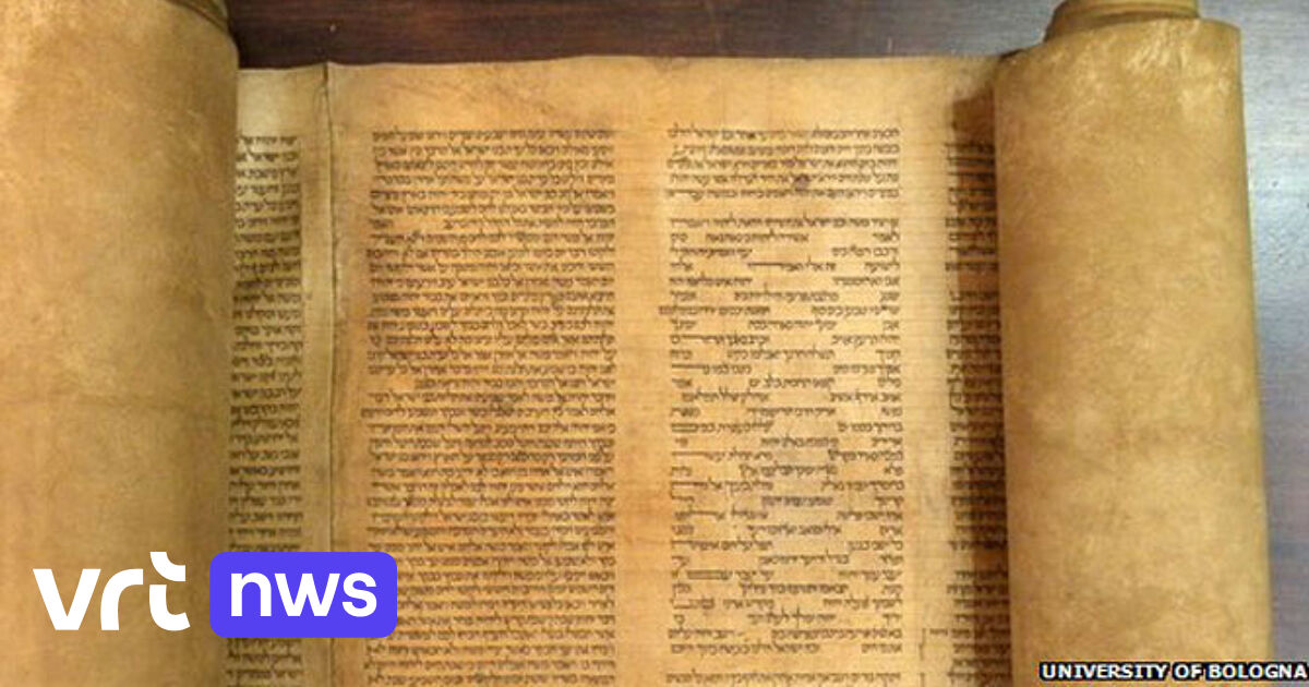 Oudste Thora-rol ter wereld ontdekt in Italië? | VRT NWS: nieuws