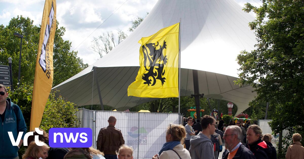 N-VA deelt gratis "zwarte" leeuwenvlaggen uit aan partijleden | VRT NWS ...