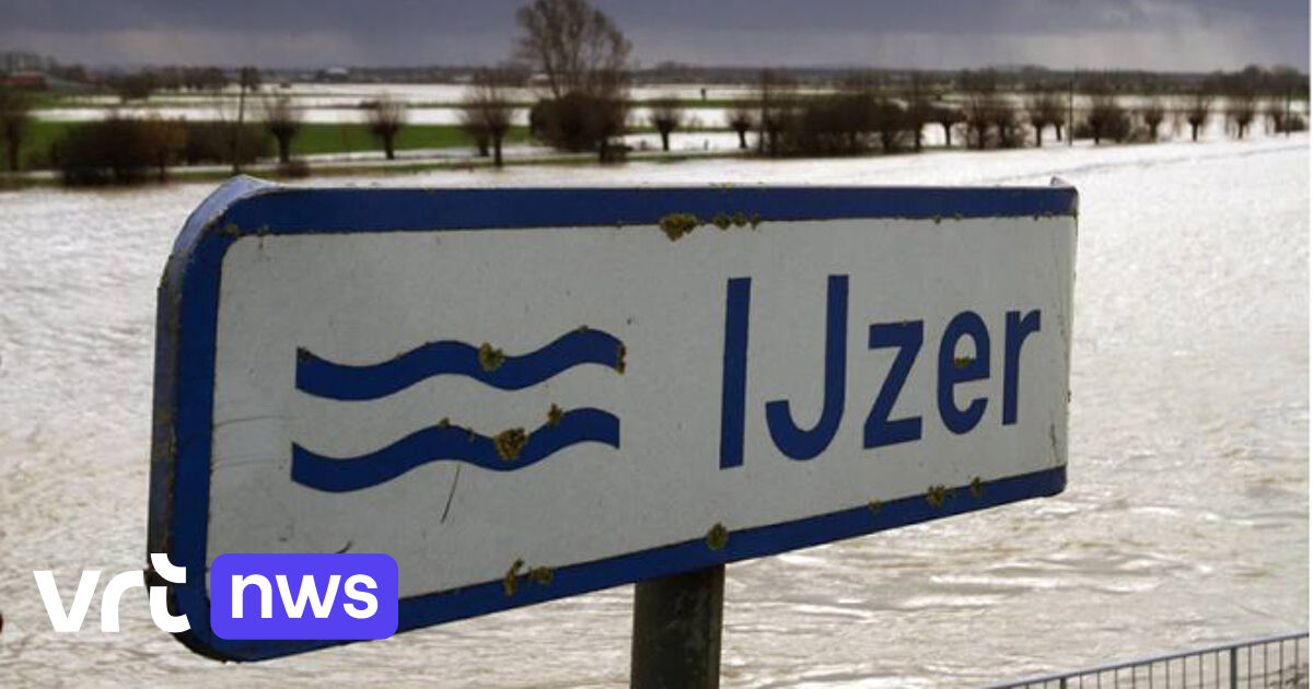 IJzer River bursts it banks | VRT NWS: news