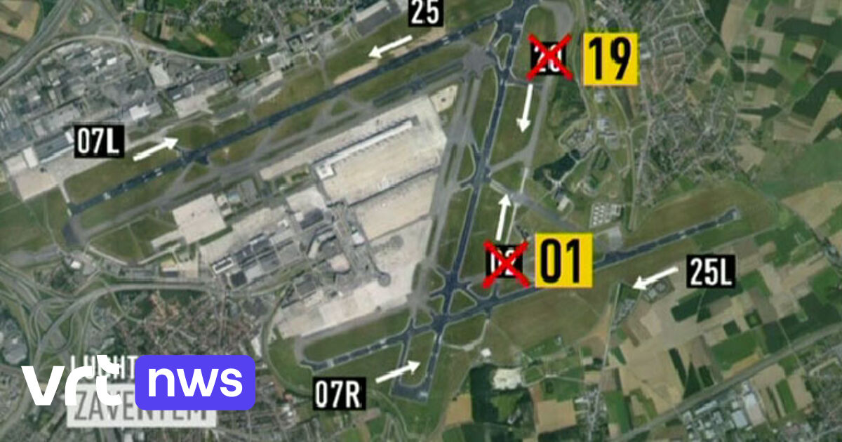 Landingsbaan in Zaventem heeft nieuwe naam gekregen | VRT NWS: nieuws