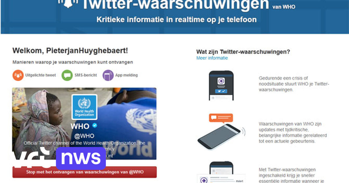 Twitter lanceert noodsysteem voor bij rampen | VRT NWS: nieuws