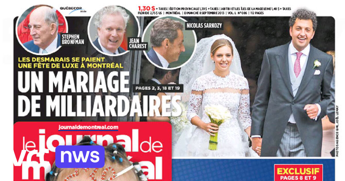 Belgian prince in Canadian "wedding of the year" | VRT NWS: news