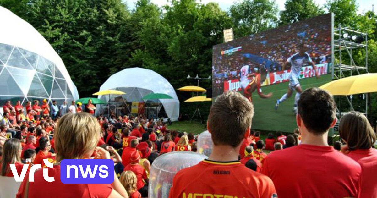 Privébewakers mogen fouilleren bij voetbal op groot scherm | VRT NWS Nieuws