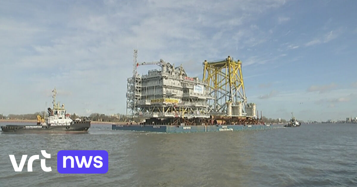 Giant substation on its way to Norfolk | VRT NWS: news