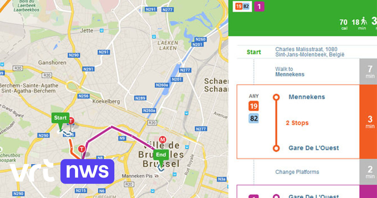 MIVB, NMBS, Villo and Uber in one app | VRT NWS: news