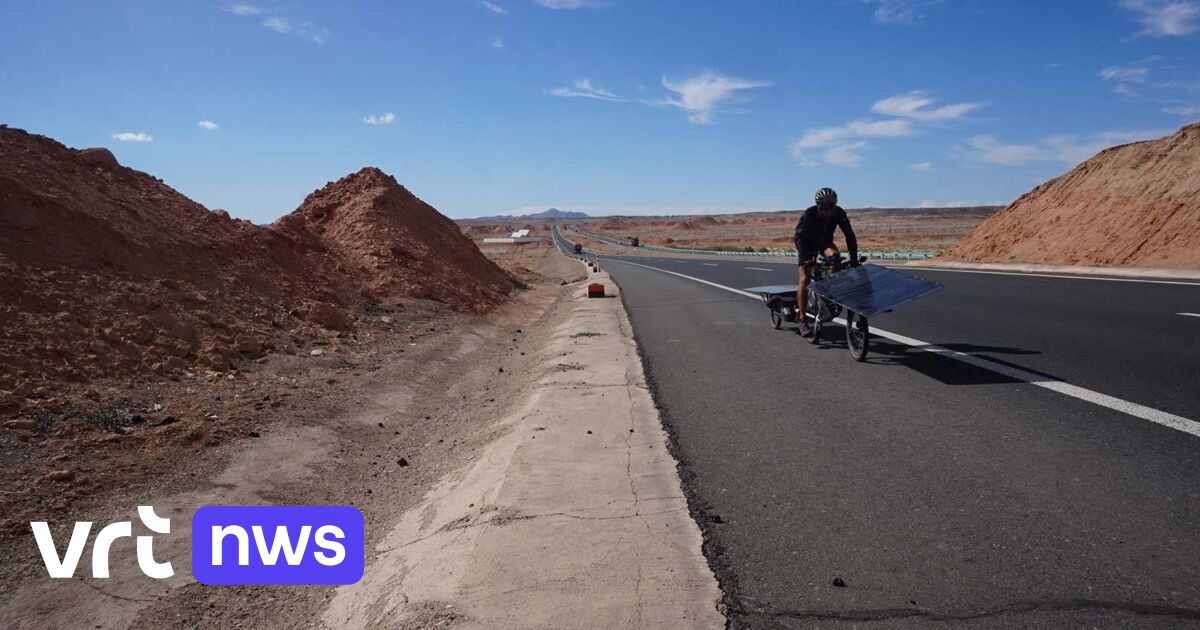 Fleming wins Lyon to China race on solar-powered electric bike | VRT ...