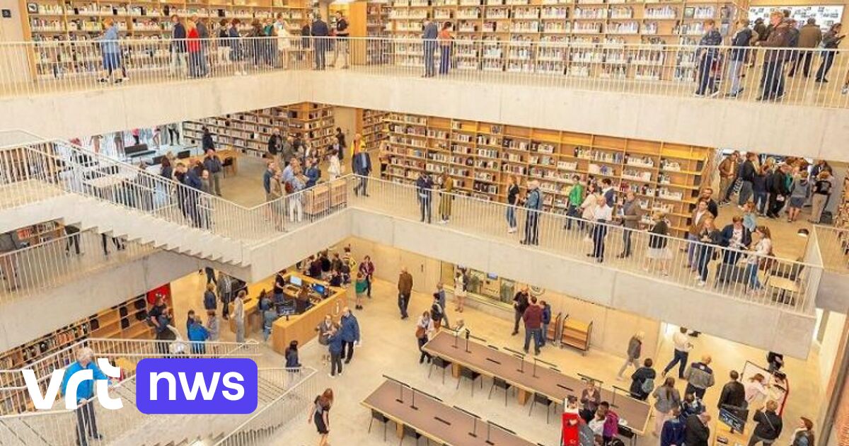Identiteitscontroles in bib Aalst | VRT NWS Nieuws