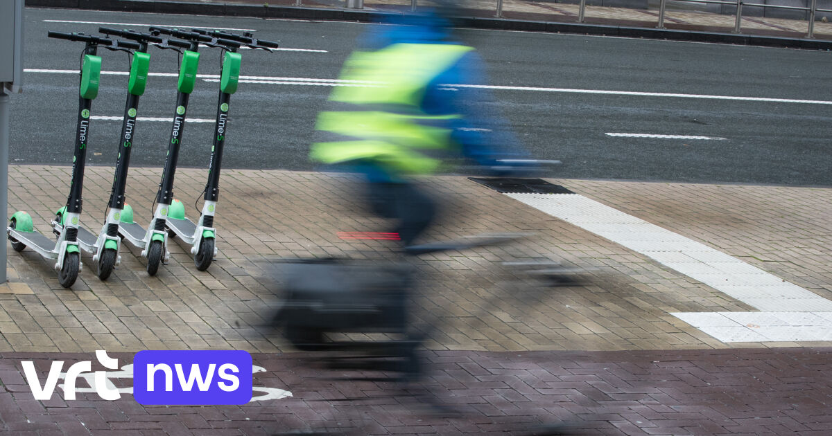 Steeds meer mensen met fiets of e-step naar het werk, maar ook steeds ...